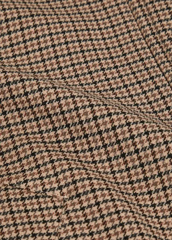 Max Mara Houndstooth Wool Jacket