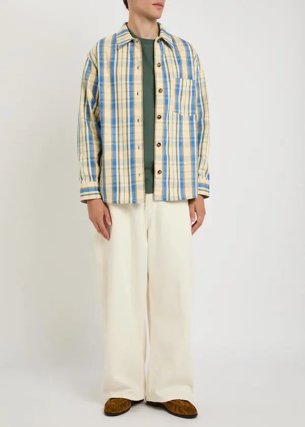A.p.c. Nathan Checked Twill Shirt