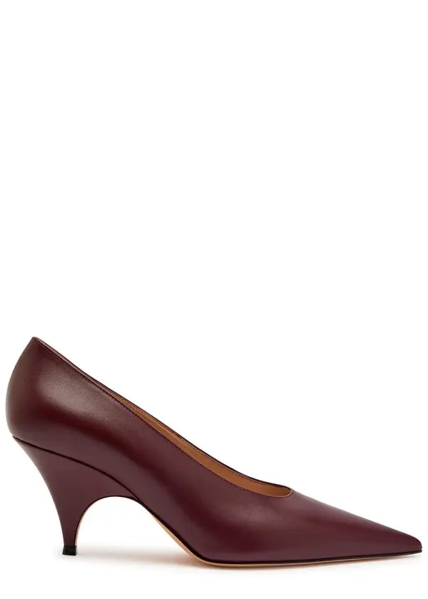 GIANVITO ROSSI Sofia 75 Leather Pumps