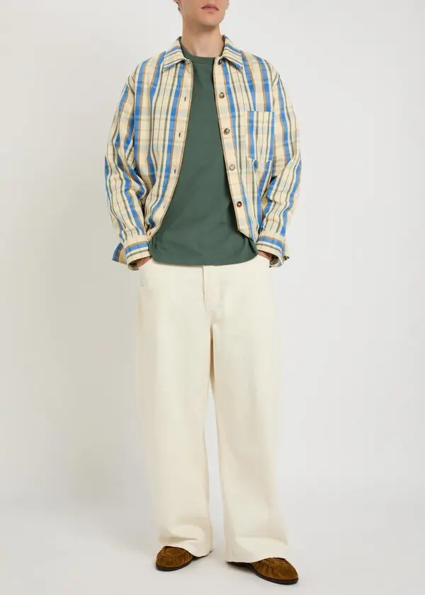 A.p.c. Rue Madame Logo-embroidered Cotton T-shirt - Green