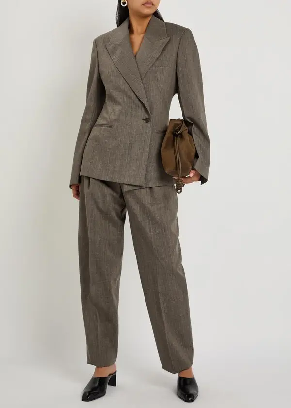 RÓHE Tapered-leg Wool-blend Trousers