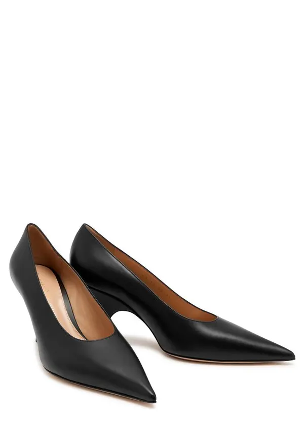 GIANVITO ROSSI Sofia 75 Leather Pumps