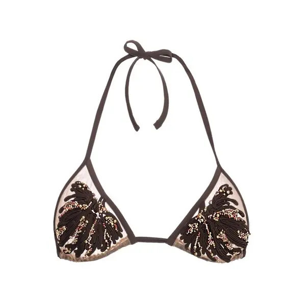 MOOREA SWIM Nadia Triangle - Brown