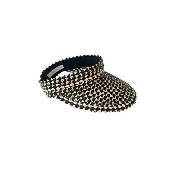 OHSUN Neutrals Straw Visor & Natural