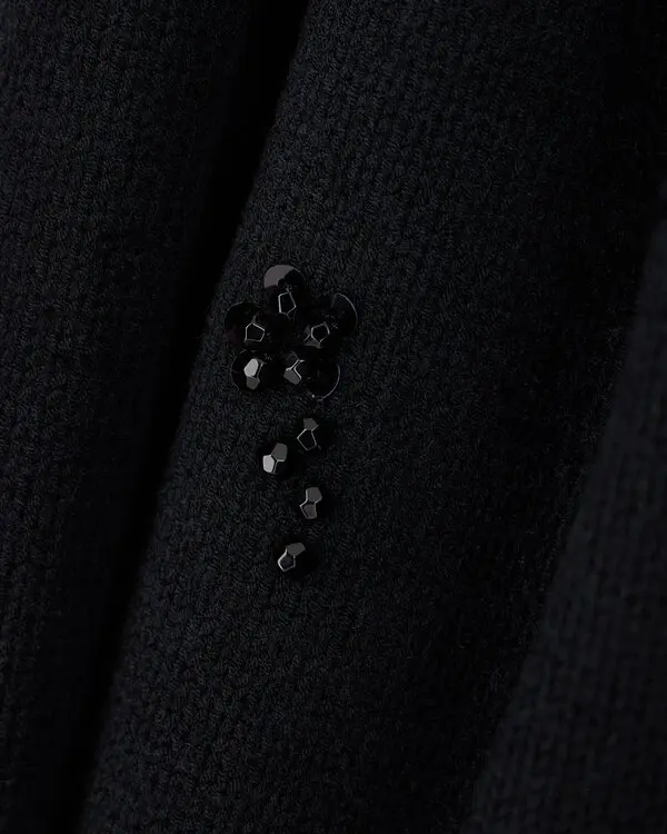 Armani Exchange Scarf In A Knitted Viscose-blend