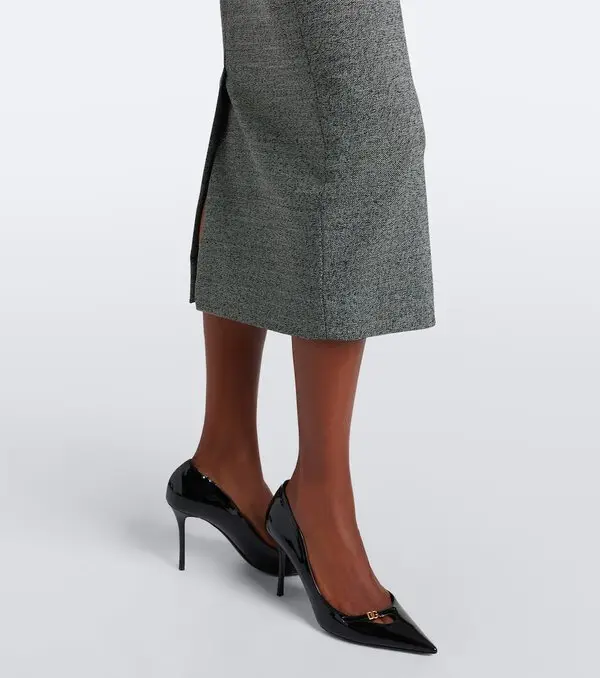 Dolce & Gabbana Wool Midi Dress