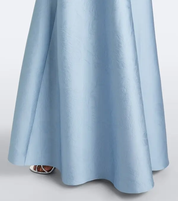 EMILIA WICKSTEAD Malinda" Floral Cloqué Gown