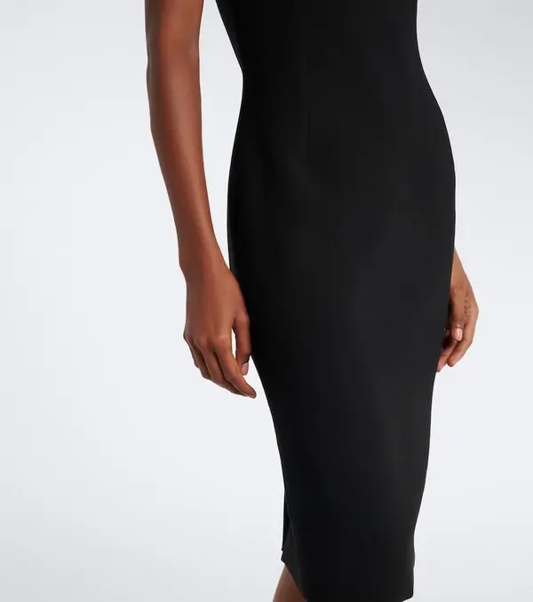 Dolce & Gabbana Virgin Wool Midi Dress