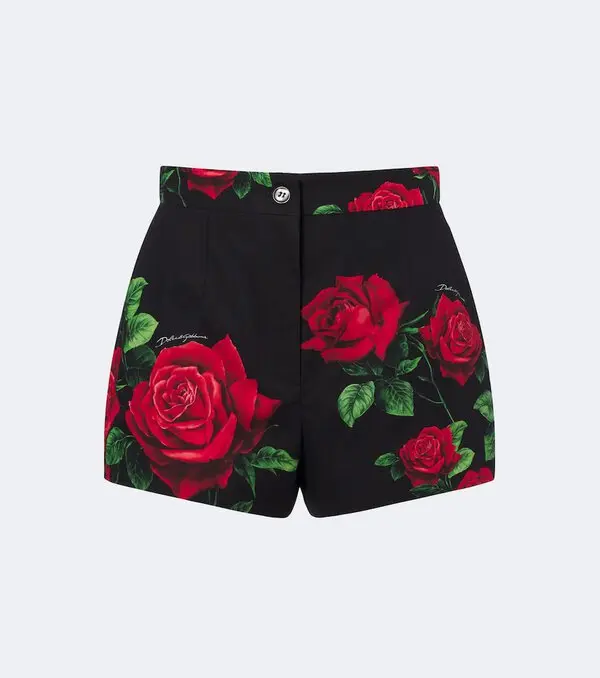 Dolce & Gabbana Floral Cotton Shorts - Multicoloured