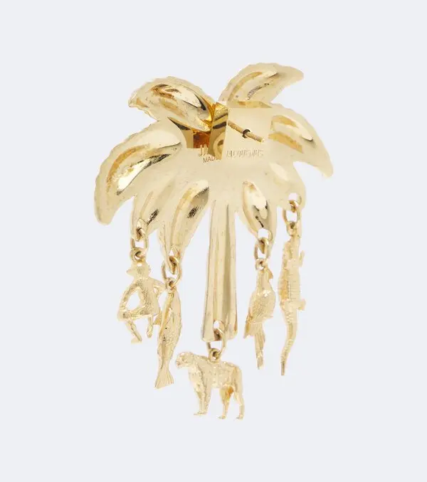 Jacquemus Palmier Embellished Drop Earrings
