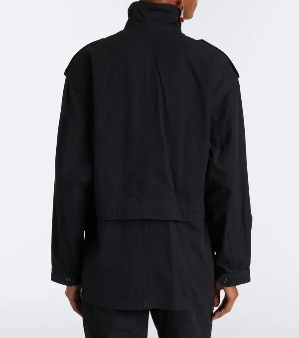 Isabel Marant Étoile Adelys Cotton-blend Gabardine Jacket