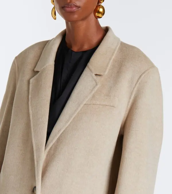 Isabel Marant Étoile Clesa Wool And Cashmere Coat