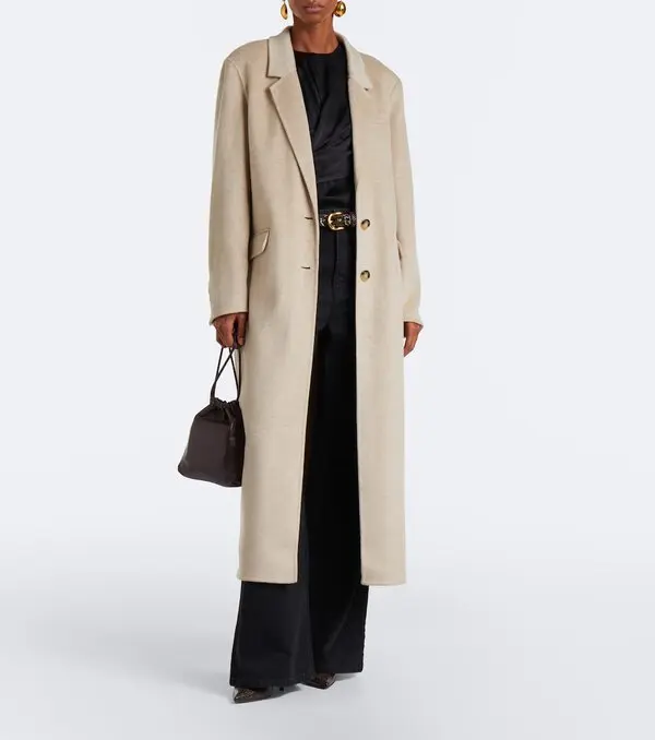 Isabel Marant Étoile Clesa Wool And Cashmere Coat