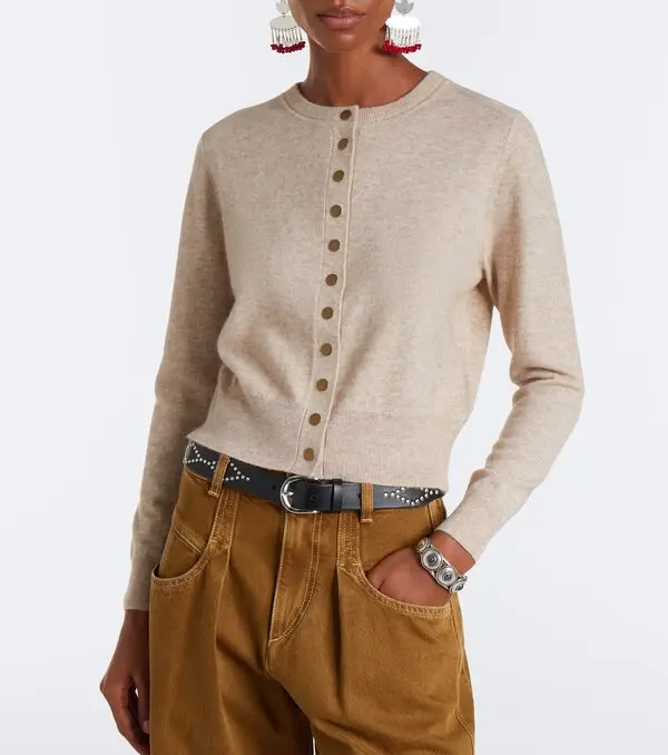 Isabel Marant Étoile Idesia Wool And Cashmere Cardigan