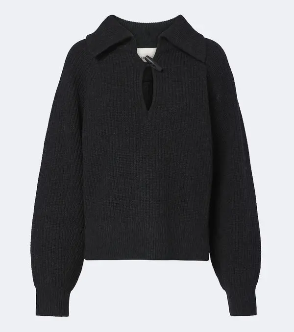 Isabel Marant Étoile Miranda Wool And Cashmere Polo Sweater