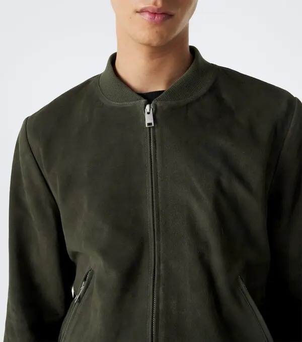 ARMA Didier Suede Bomber Jacket
