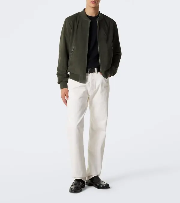 ARMA Didier Suede Bomber Jacket