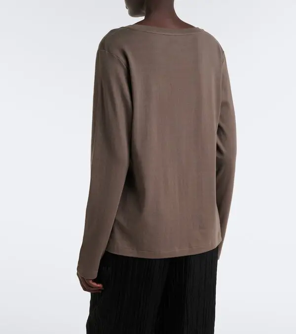 THE ROW Kalto Cotton Jersey Top