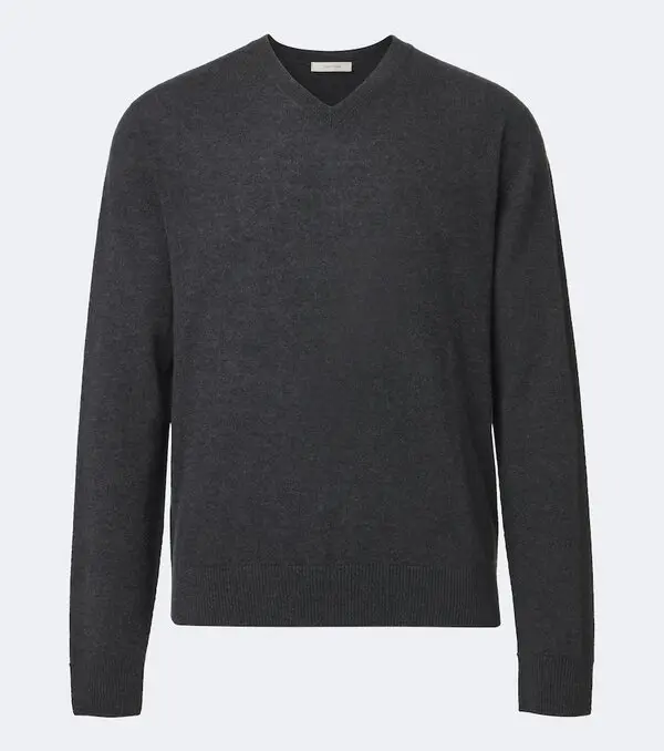 THE ROW Thamm Cashmere Sweater - Grey