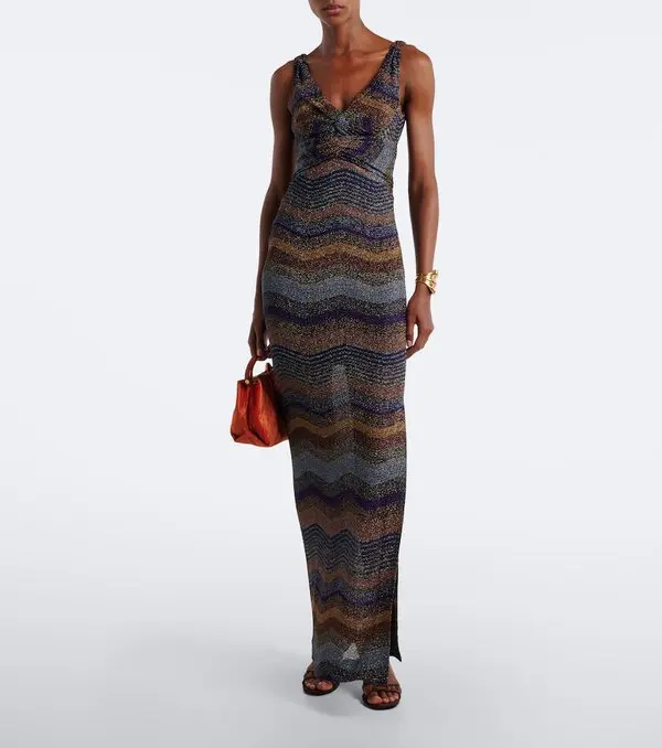 Missoni Wave Lame Gown