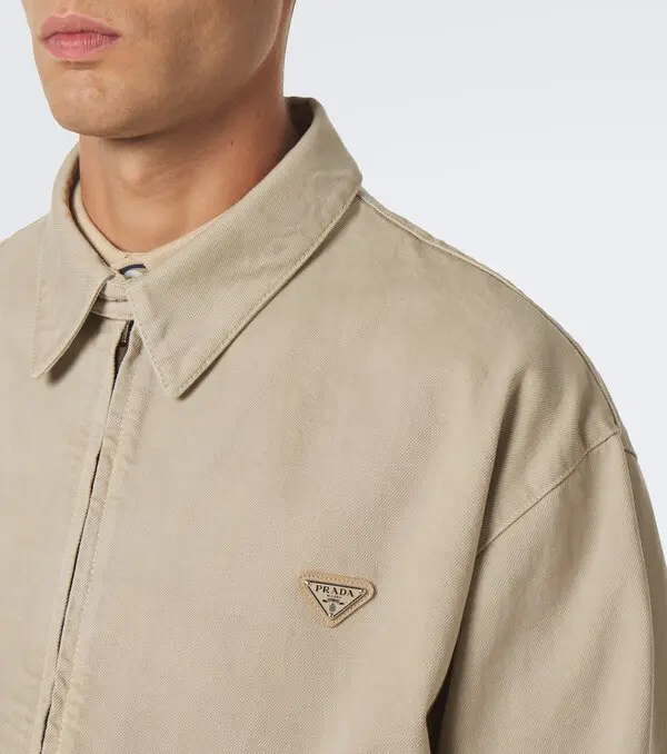 Prada Denim Blouson Jacket