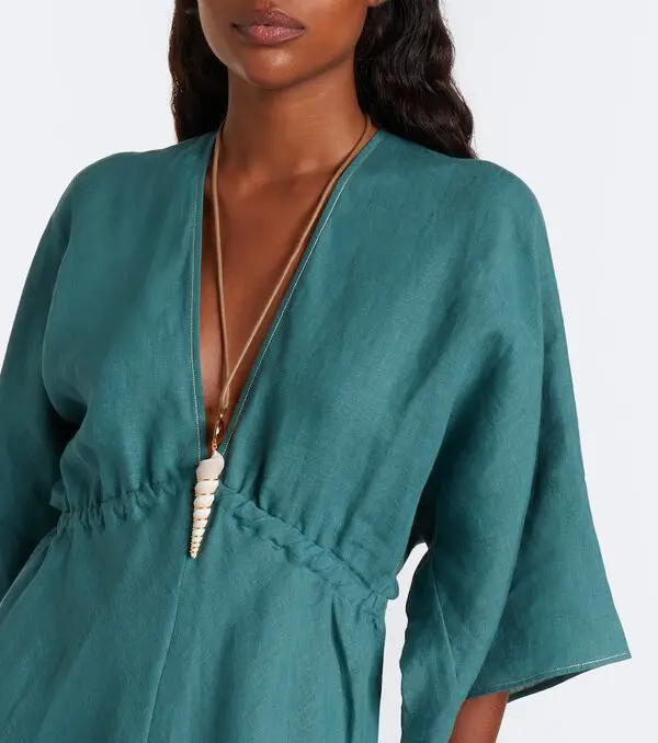 ERES Brilliance Linen Midi Dress