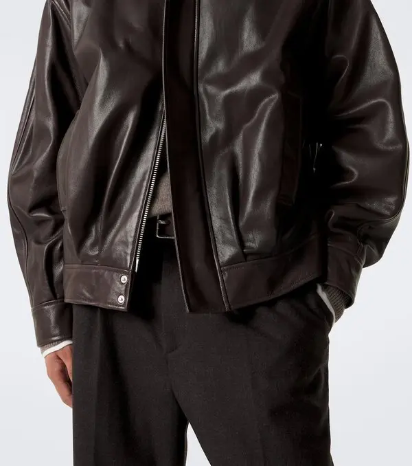 ARMA Paulo Leather Blouson Jacket