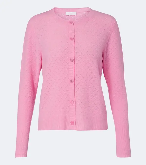 ERES Sucrerie Pointelle Wool-blend Cardigan
