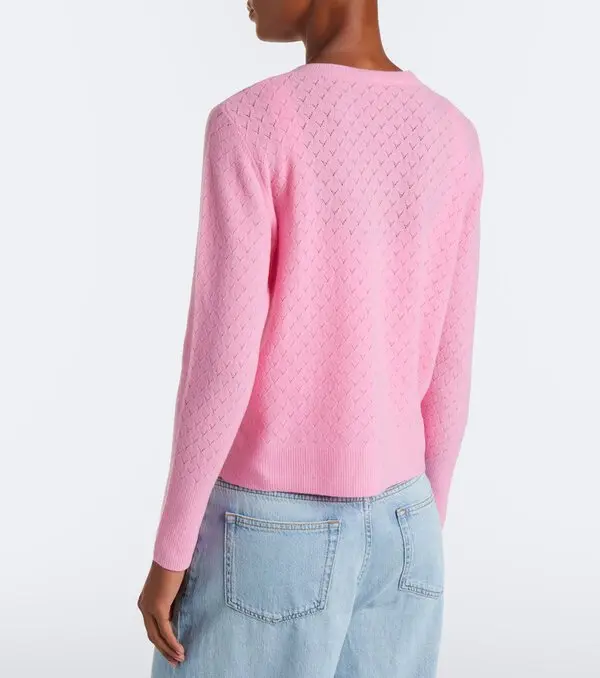 ERES Sucrerie Pointelle Wool-blend Cardigan
