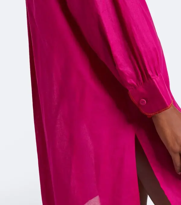 ERES Phare Cotton Voile Shirt Dress