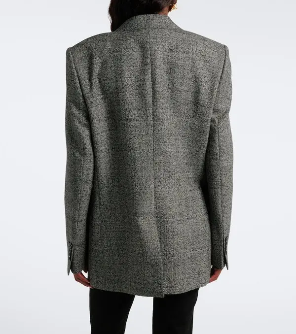 Dolce & Gabbana Virgin Wool Tweed Blazer