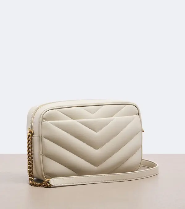 Saint Laurent Loulou Medium Leather Camera Bag