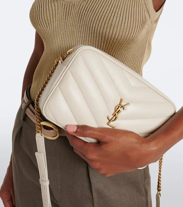 Saint Laurent Loulou Medium Leather Camera Bag