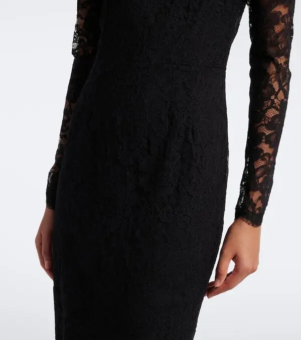 Dolce & Gabbana Lace Midi Dress