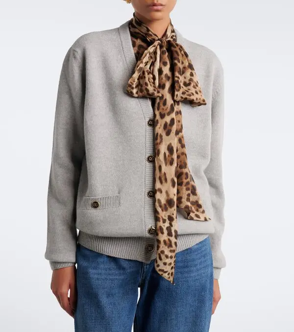 Dolce & Gabbana Dg Virgin Wool Cardigan