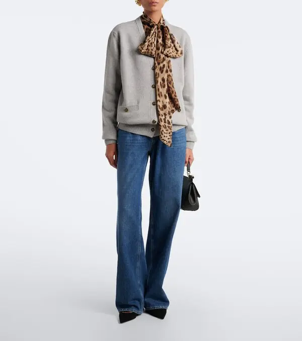 Dolce & Gabbana Dg Virgin Wool Cardigan