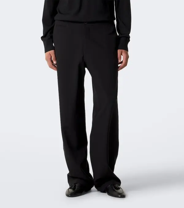 THE ROW Ramil Virgin Wool Wide-leg Trousers