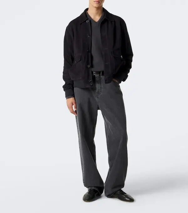 ARMA Tomme Reversible Suede Blouson Jacket