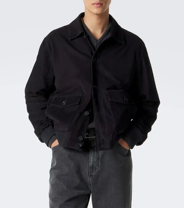 ARMA Tomme Reversible Suede Blouson Jacket