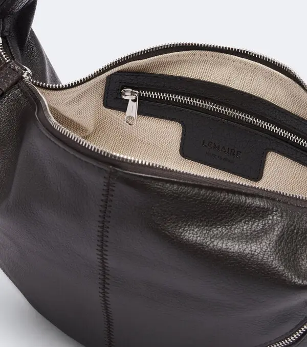 LEMAIRE Quiver Mini Leather Top-handle Bag