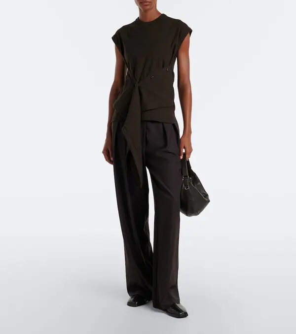 LEMAIRE Quiver Mini Leather Top-handle Bag