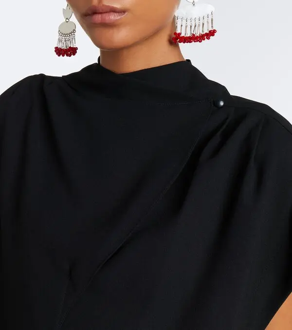 Isabel Marant Étoile Selene Tie-neck Crepe Blouse