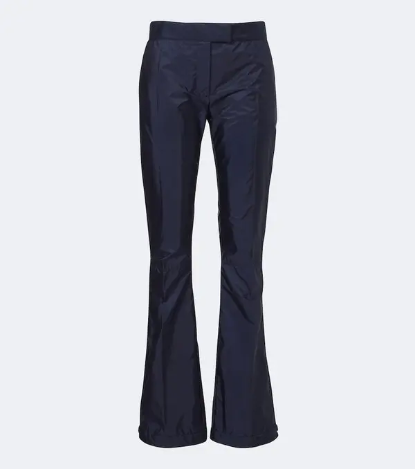 Miu Miu Technical Flared Pants - Blue
