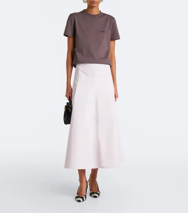 Jacquemus Gros Grain Cotton Jersey T-shirt