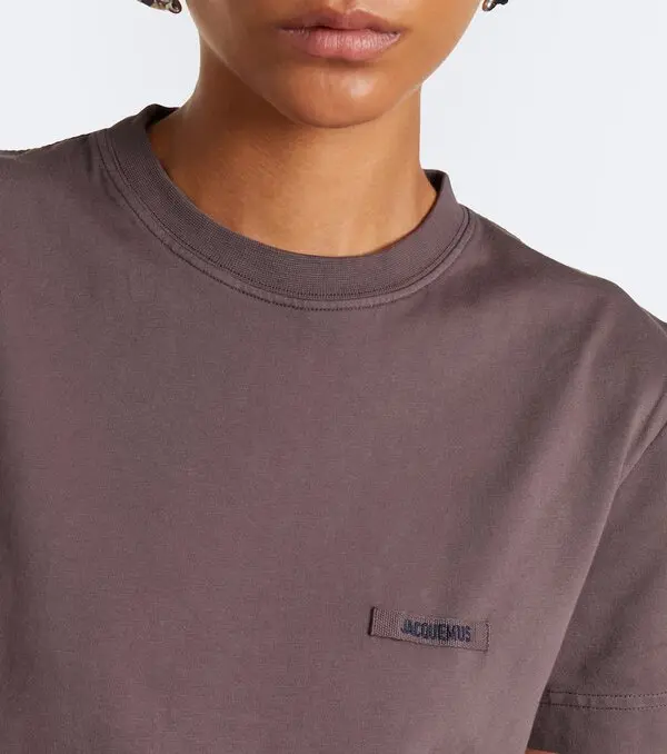 Jacquemus Gros Grain Cotton Jersey T-shirt