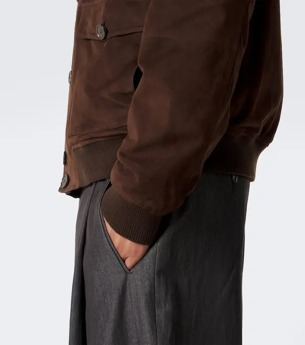 ARMA Tomme Reversible Suede Blouson Jacket