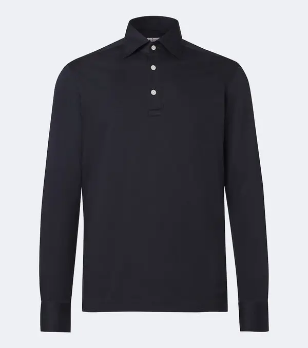Kiton Cotton Polo Shirt