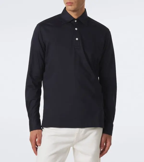 Kiton Cotton Polo Shirt