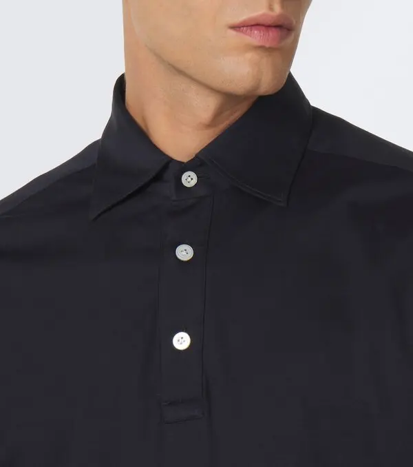 Kiton Cotton Polo Shirt