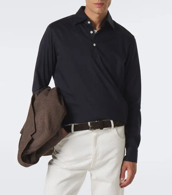 Kiton Cotton Polo Shirt